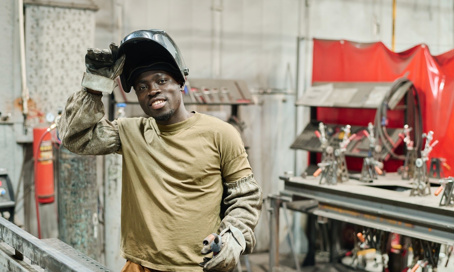 Welding Trade Student Spotlight: Tyree Damian Joshua | Apex Technical ...